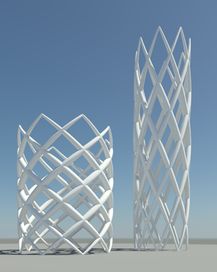 Revit : Creating a helix using Adaptive components in Revit 2011